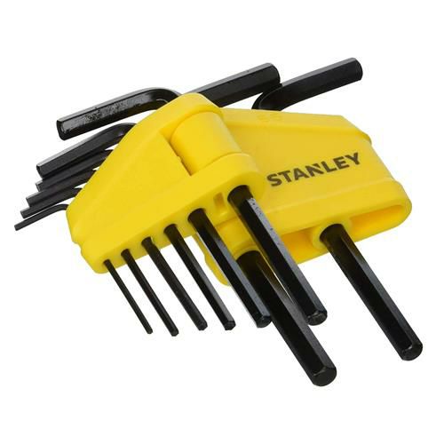 Stanley Hexagon Allenkey Key Set Metric 8 Piece 0-69-251 | Handy Cabin