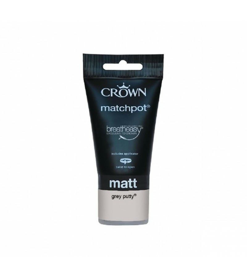 Crown Grey Putty Tester 40ml | Handy Cabin